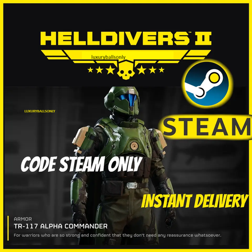 HELLDIVERS 2 TR-117 Alpha Commander Outfit / PC Steam - INSTANT ...