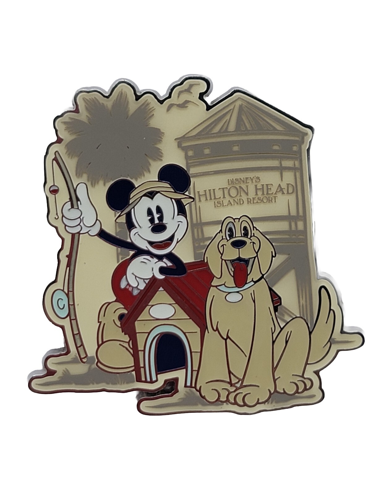 Disney Parks Pin 2021 OE Hilton Head Island Resort Mickey Mouse & Shadow New | eBay