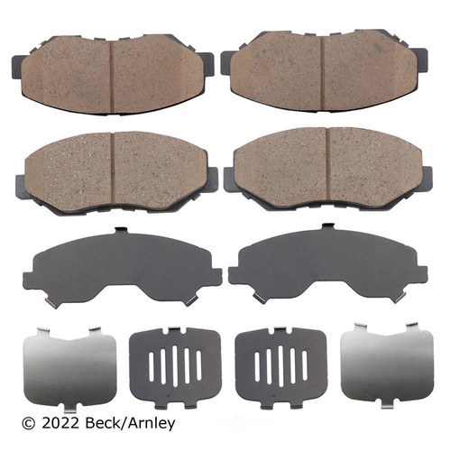 Frt OE Brake Pads Beck/Arnley 089-1698 | eBay