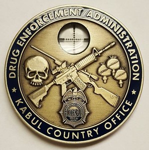 DEA Drug Enforcement Administration KCO Kabul Country Office w Sniper ...