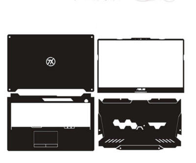Laptop Skin Sticker For ASUS TUF Gaming A17 FA706IU | eBay