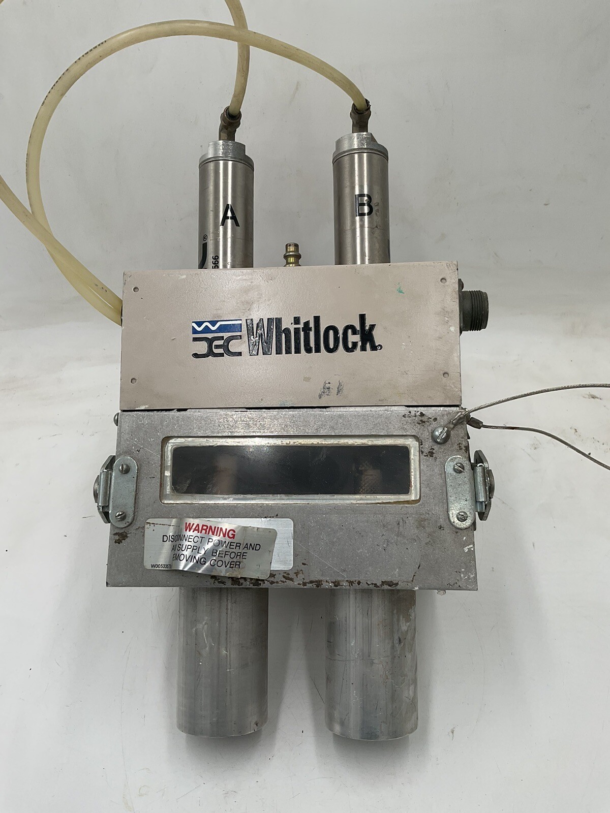 AEC Whitlock Pneumatic Air Cylinder Remote Proportioning Feeder Bin ...