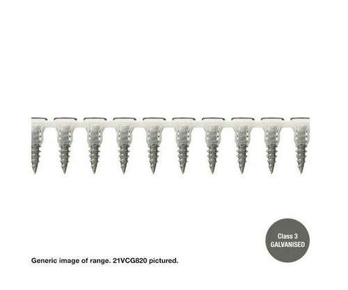 Collated Villaboard Galvanised Countersunk Head Screw 8G x 30mm - Box ...
