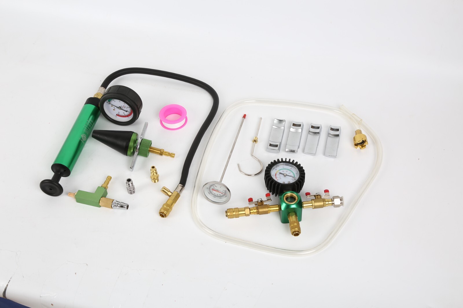 Radiator Coolant System Vacuum Refill Set Radiator Pressure Leak Tester ...