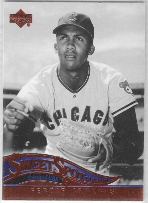 FERGIE JENKINS CHICAGO CUBS 2005 UPPER DECK SWEET SPOT BASEBALL CARD | eBay