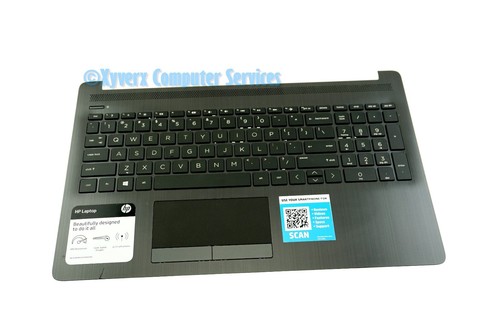L20386-001 AP29M000A00 OEM HP TOP COVER W KEYBOARD 15-DB0031NR (C)(READ ...