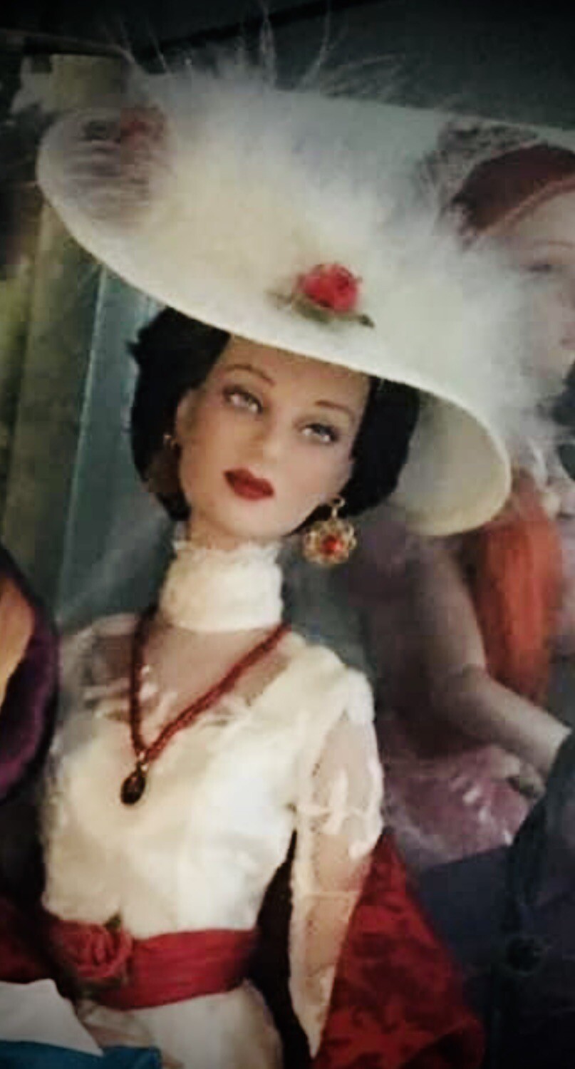 Tonner Lady Emily Doll Raven Hair Blue Eyes Daphne 2 Sculpt Hair Down NUDE ONLY | eBay