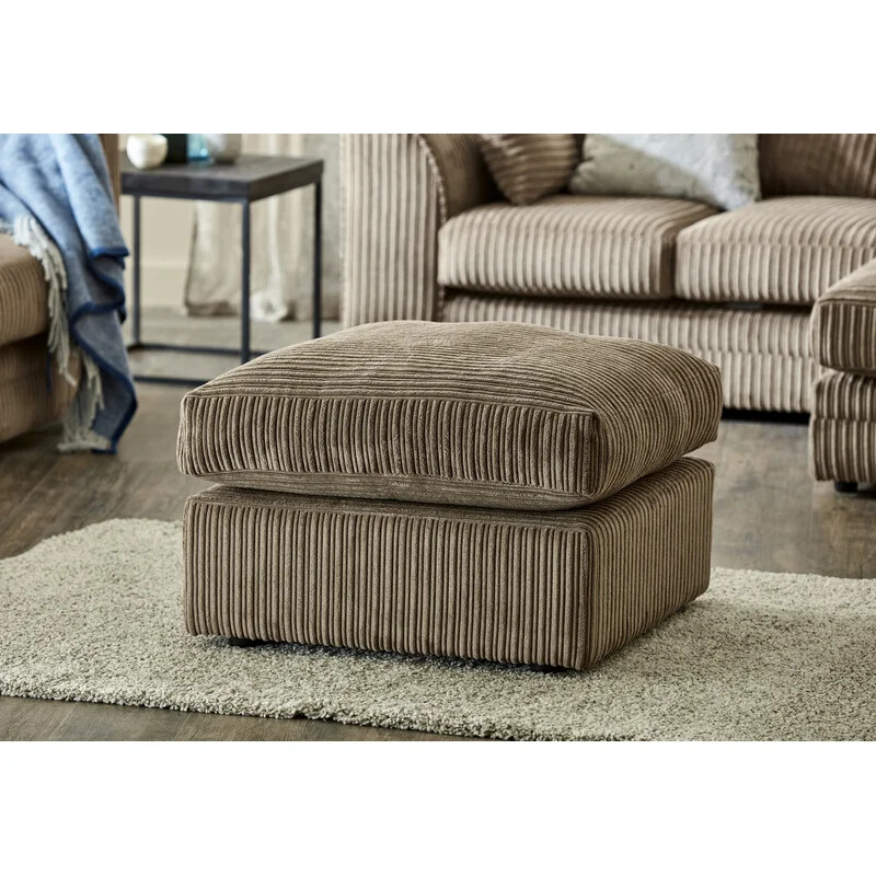 Large size Jumbo cord footstool Premium Quality footstool | eBay UK