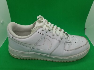 Nike Air Force 1 '07,316122-111 Leaher White Athletic Sneakers Men's ...
