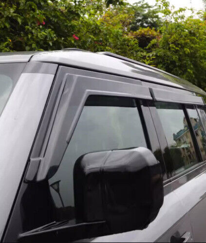 For Land Rover Defender 2020-24 Black Window Vent Visor Sun Rain ...