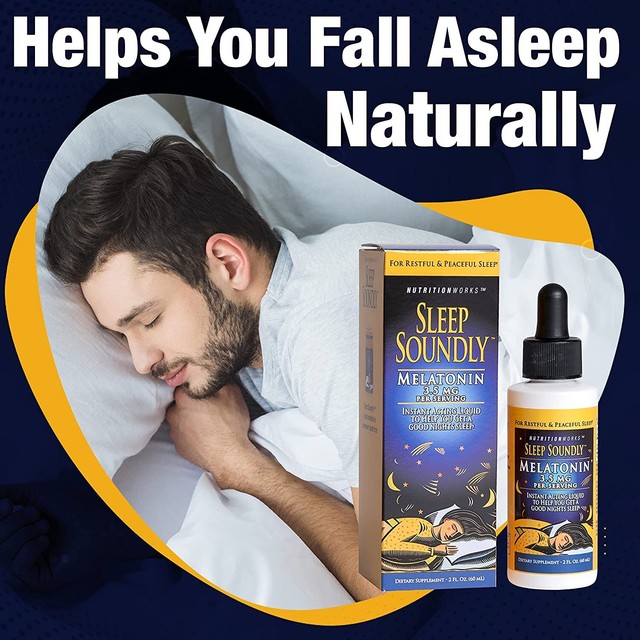 Sleep Soundly Melatonin 3.5 MG Liquid 2 ONZ for sale online | eBay