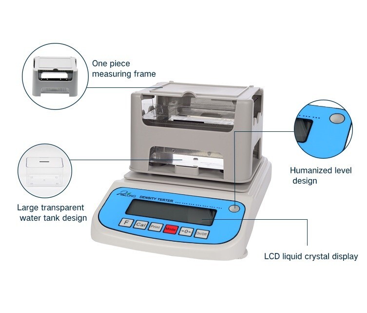 Gold Purity Content Detector Gold K Value Tester Gold Density Meter ...