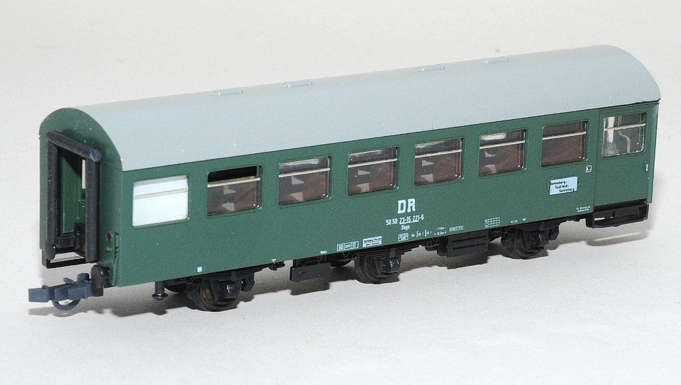 Piko 5/6520/010, Reisezugwagen (Reko), Bage, 2.Kl., DR, Ep.IV, H0, neu ...