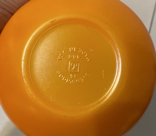 Vintage Anchor Hocking Fire-King Orange Oven Proof 6” Bowl EUC | eBay UK