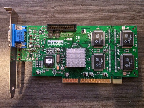 Diamond Multimedia Fire GL 1000 Pro 8MB Permedia 2 AGP GPU | eBay