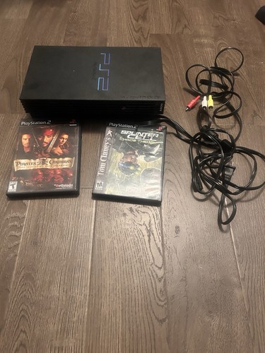 Sony PlayStation 2 PS2 Fat Console SCPH-39001/N w/ Cords & Games ...