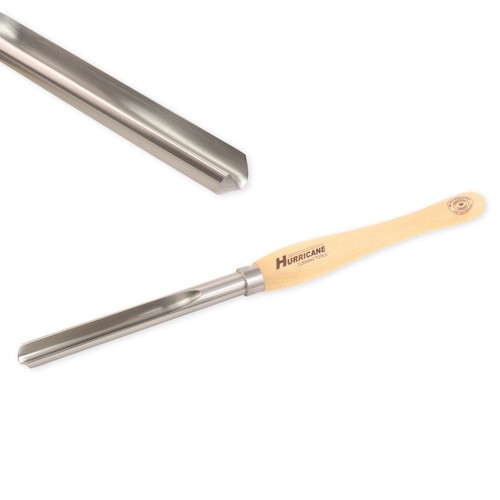 M2 HSS, 1" Bowl Gouge (3/4" Flute), HTT-243W, Hurricane Turning Tools ...