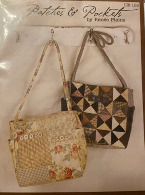 Patches & Pockets Purse Sewing Pattern Liberty Star LIB156 Fat Quarter ...