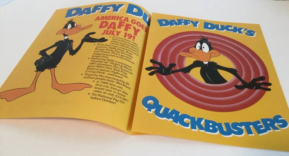 Daffy Duck Scared