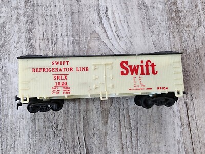 Life-Like HO Scale Swift Refrigerator Line SRLX #1020 Reefer Car M9 | eBay