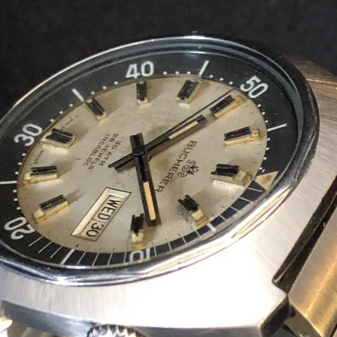 BUCHERER Divers EPSA Super Compressor Vintage | eBay