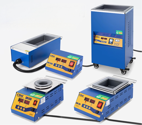 CM100S-250S Lead-free Double Digital Solder Pot Soldering Desoldering ...