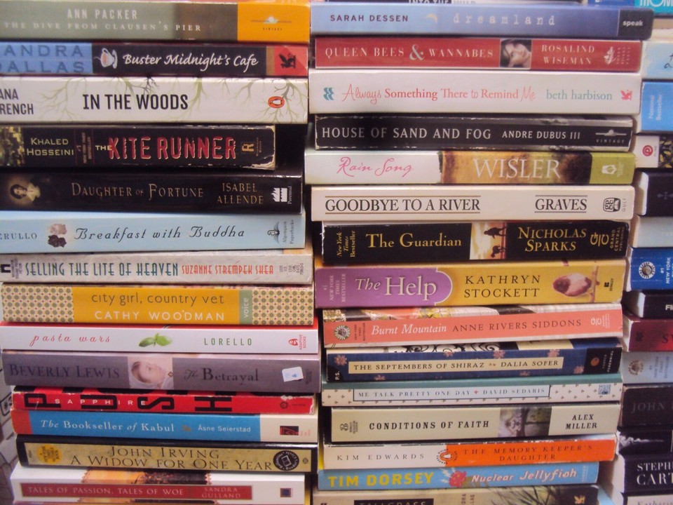 RANDOM MIX Lot 12 Large Trade Size Paperback Fiction Literature All ...