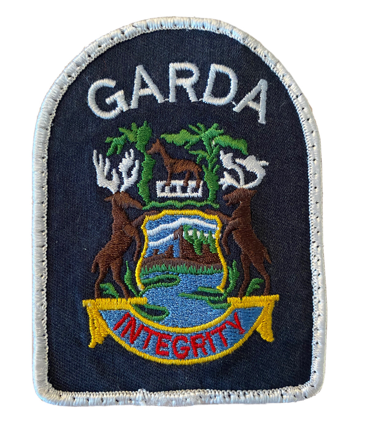 Vintage Security Patch GARDA PATCH - INTEGRITY Patch 3" x 4" | eBay