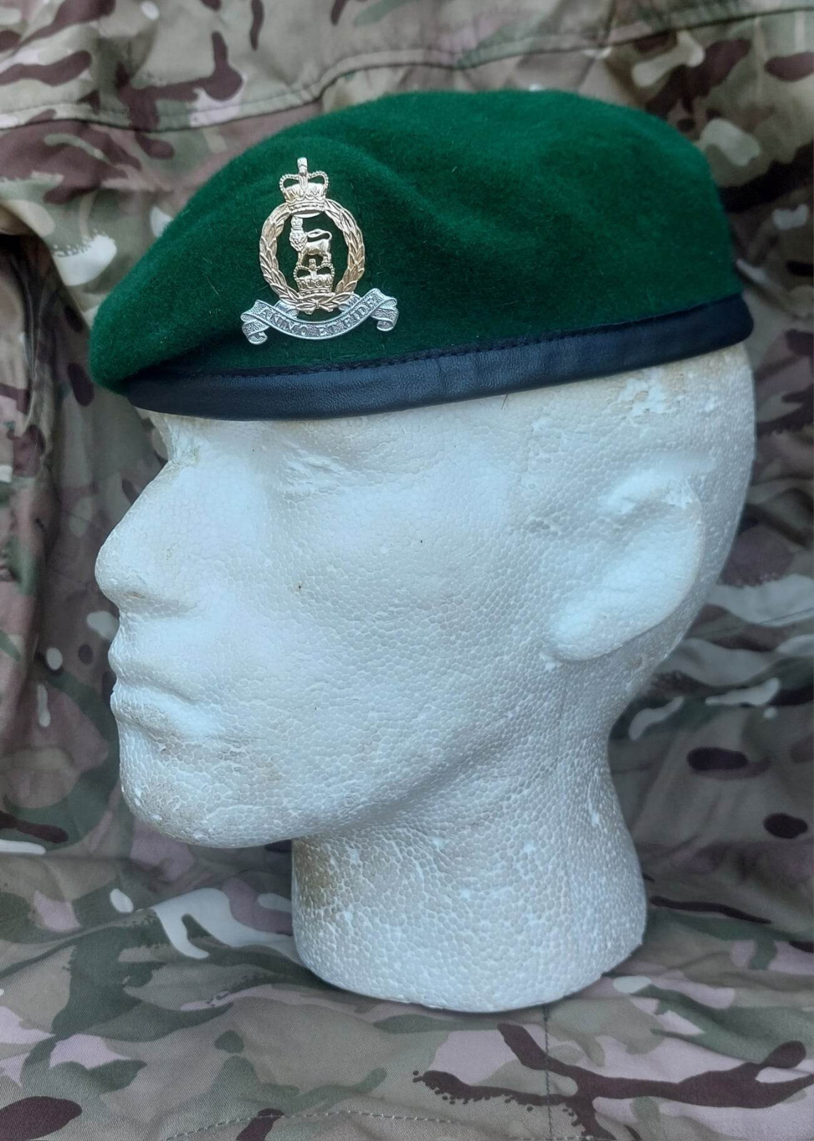 Adjutant Generals Corps AGC Beret & Cap Badge Small Crown New All Sizes ...