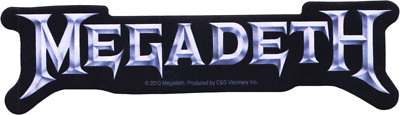 Sticker - Megadeth Logo Heavy Metal Rock Thrash Music Band 6" Decal ...