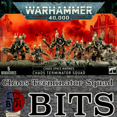 Warhammer 40K Chaos Space Marines Terminators Box Set BITS Games ...