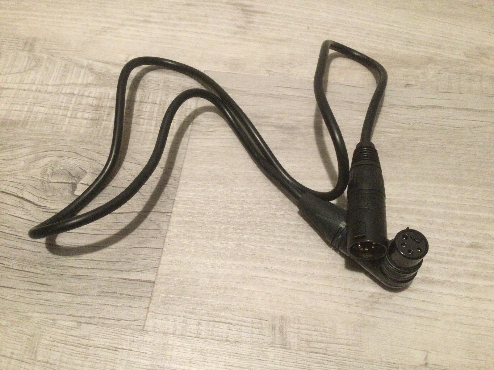 Neutrik 4-Pin Female Right Angle to 4-Pin Male Power Cable (nc-frx to ...