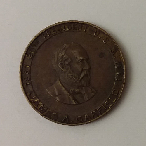 James Garfield 20th President Coin Medal Token 25mm | eBay