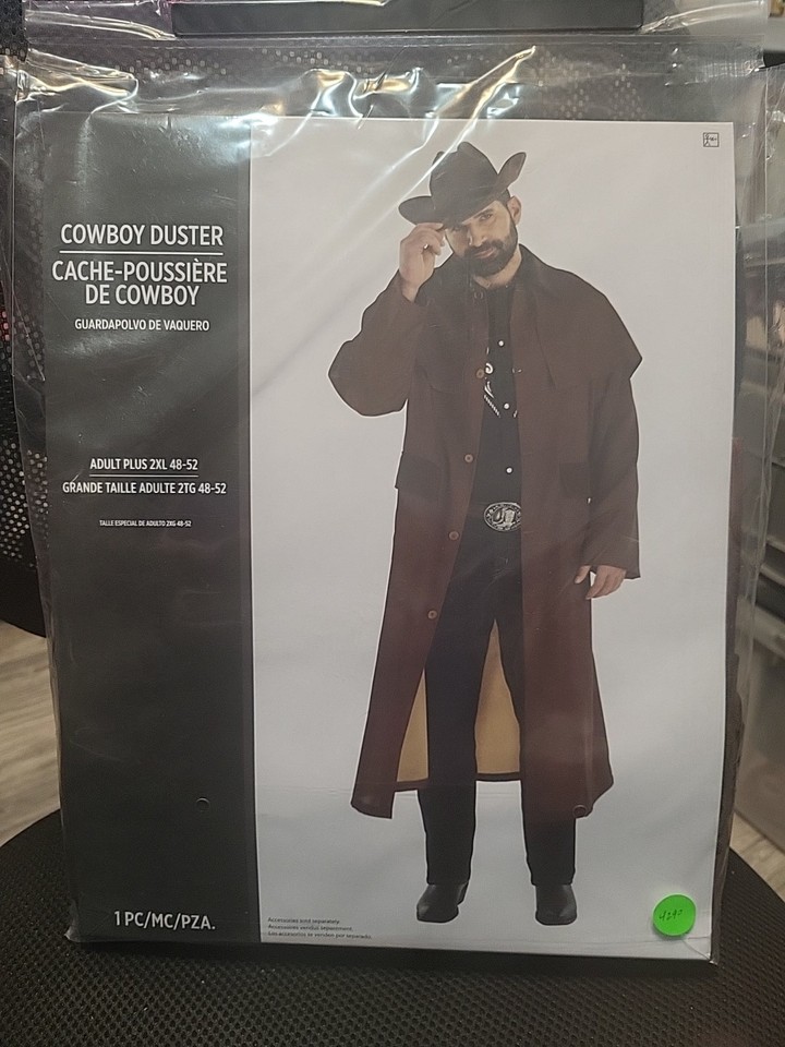 Cowboy Duster Halloween Costume #4290 | eBay