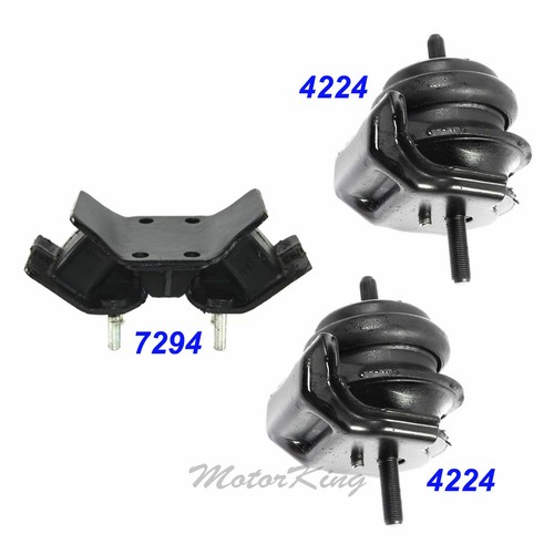 For 1993-97 Lexus GS300 3.0L Engine Motor & Trans Mount Set 3PCS 4224 ...