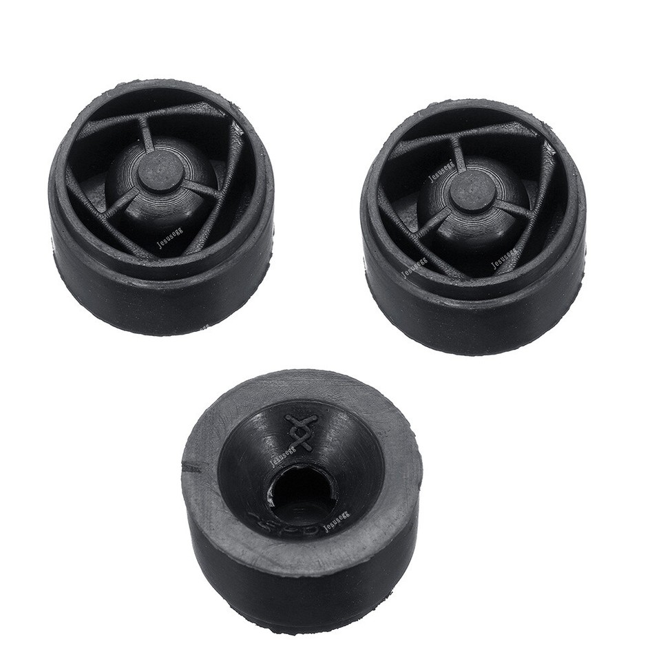 Set of 3 Rubber Engine Protective Cover Rubber Buffer Gasket For Ford ...