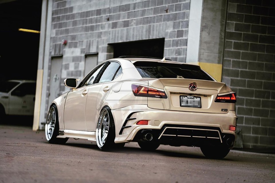 Ducktail Spoiler for Lexus IS250 IS350 2005-2013 2 gen IS Duckbill Rear ...