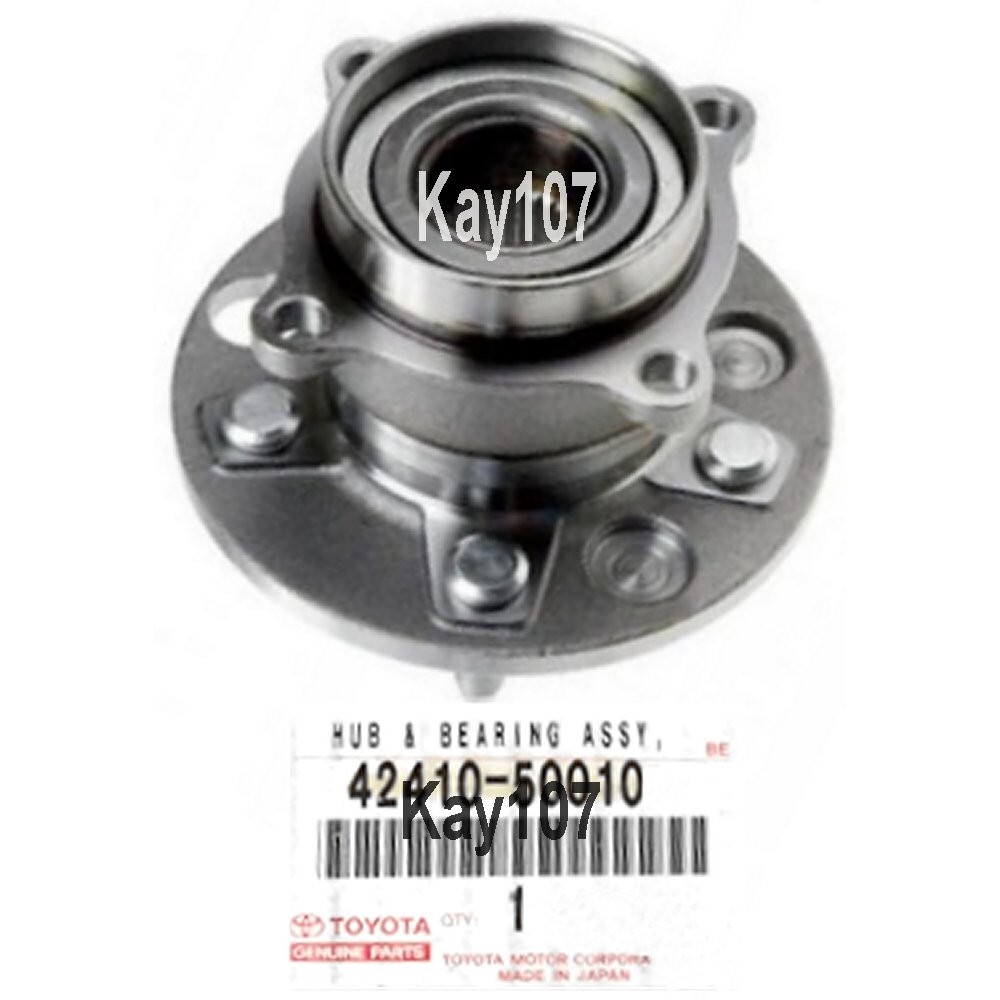 Toyota Lexus Genuine WHEEL HUB & BEARING ASSY REAR AXLE 42410-50010 | eBay