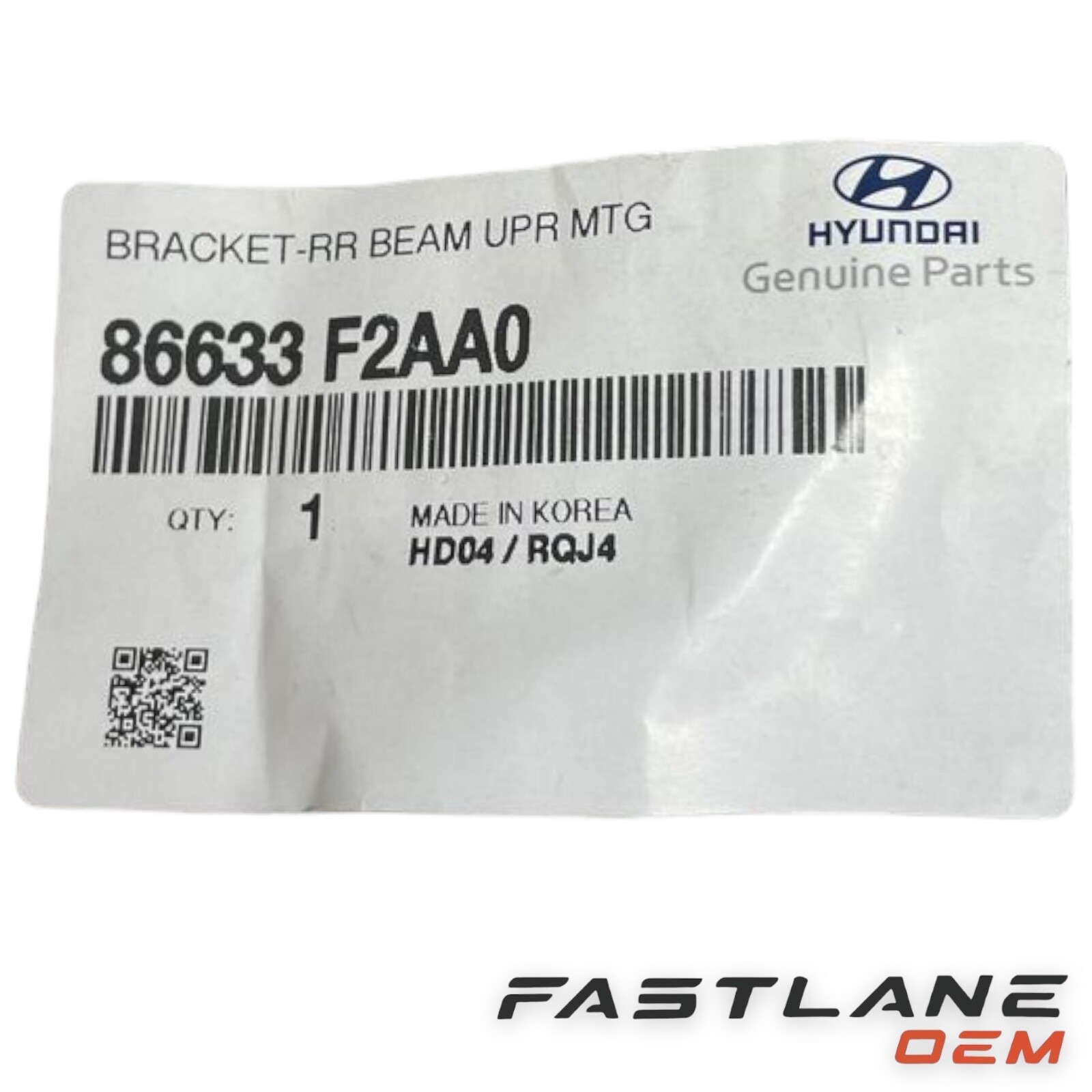 2019-2020 HYUNDAI ELANTRA REAR UPPER BEAM BRACKET MOUNT NEW OEM 86633 ...