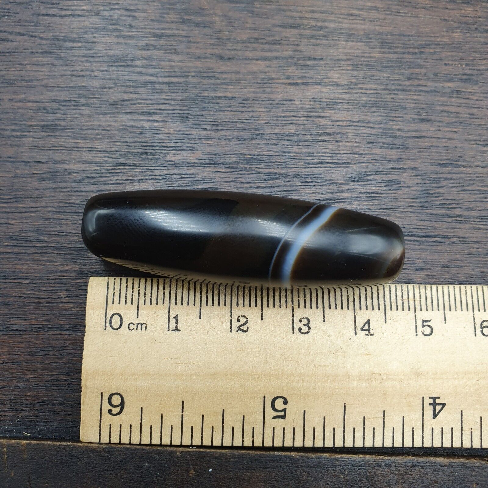 Antique Yemeni Collectible Agate Bead Natural Pattern Banded Agate -46 ...