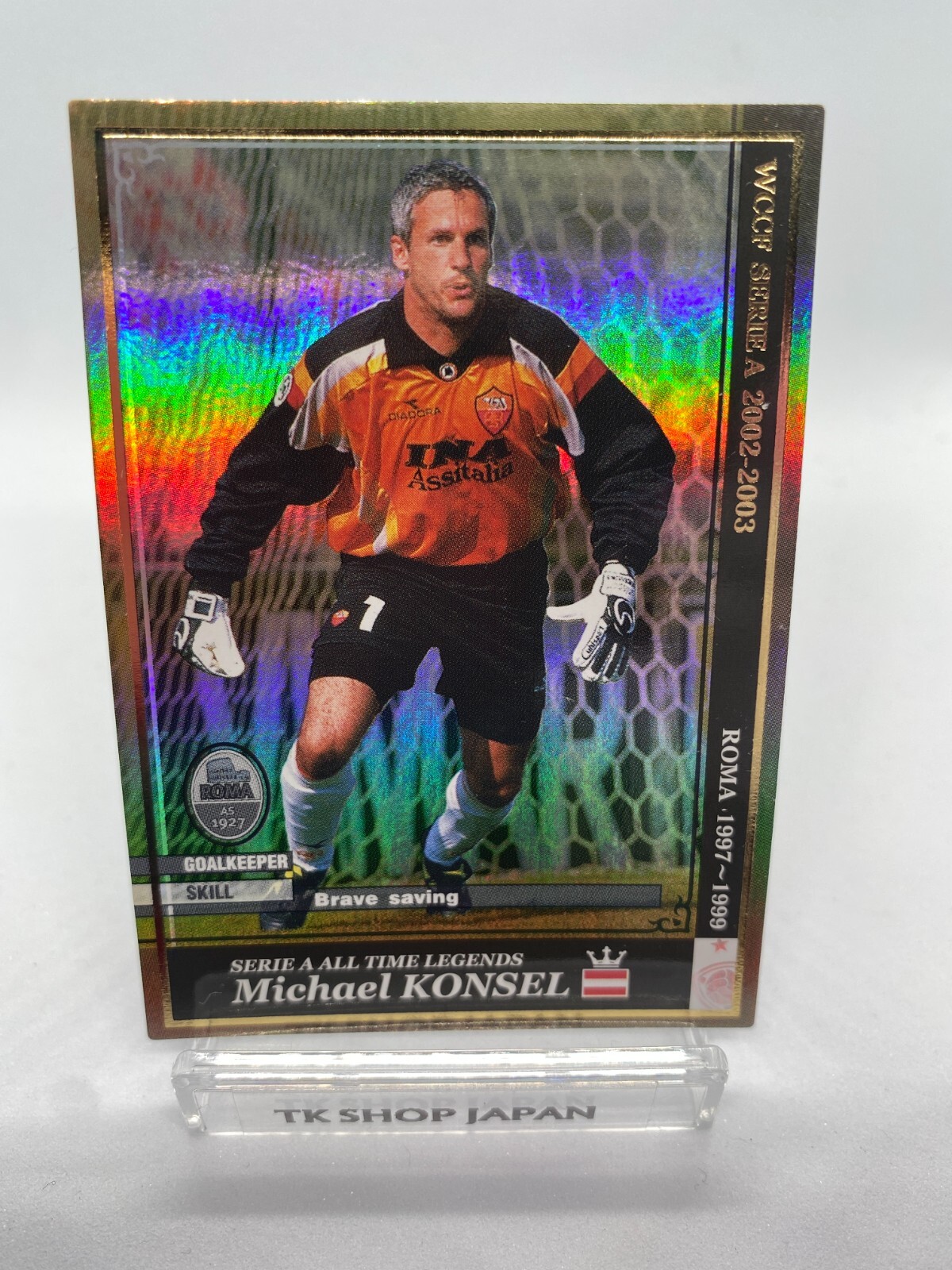 Panini WCCF Footista 2002-03 Michael Konsel Roma ATLE | eBay