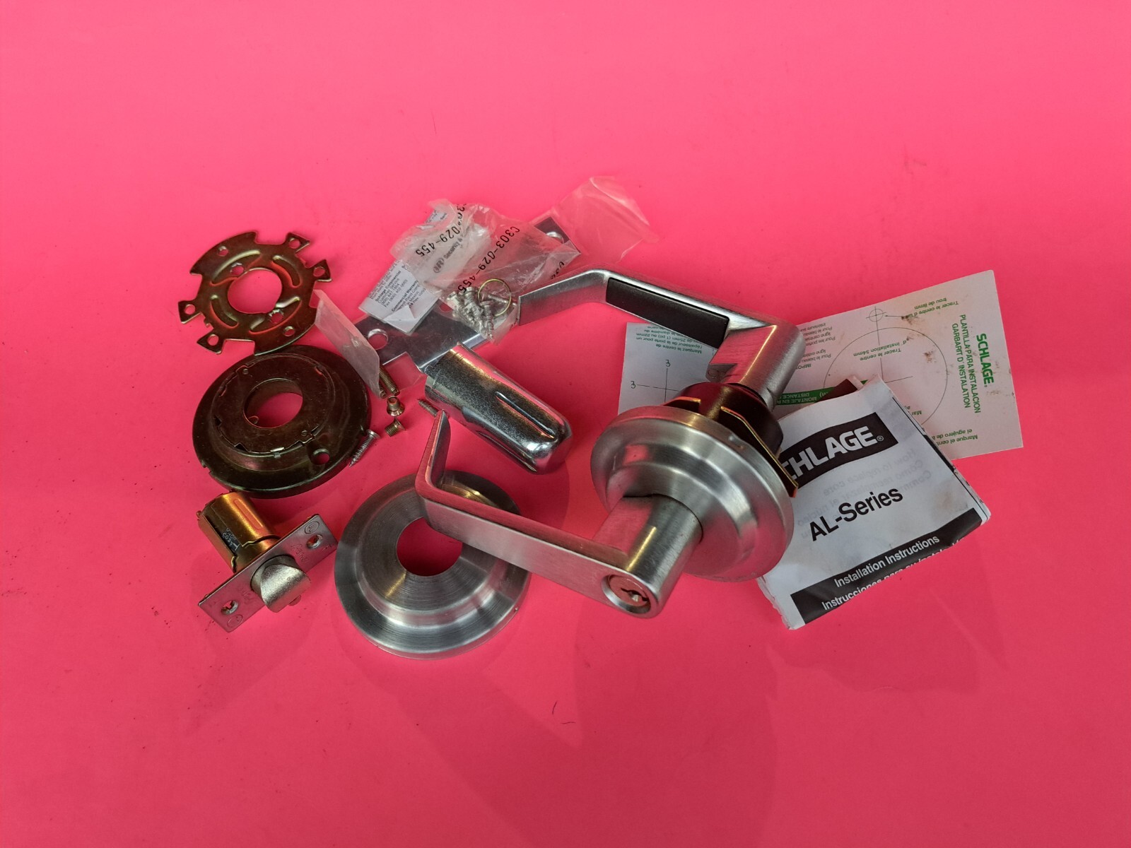 Schlage All Purpose Entrance Lock Set, AL53PD OME 625 ( in box ) | eBay