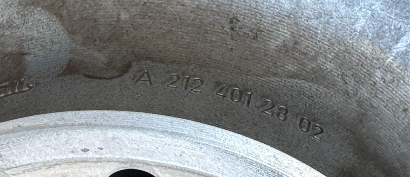 MERCEDES E63 19" WHEEL RIM FACTORY OEM REAR AMG P/N- A2124012802 | eBay
