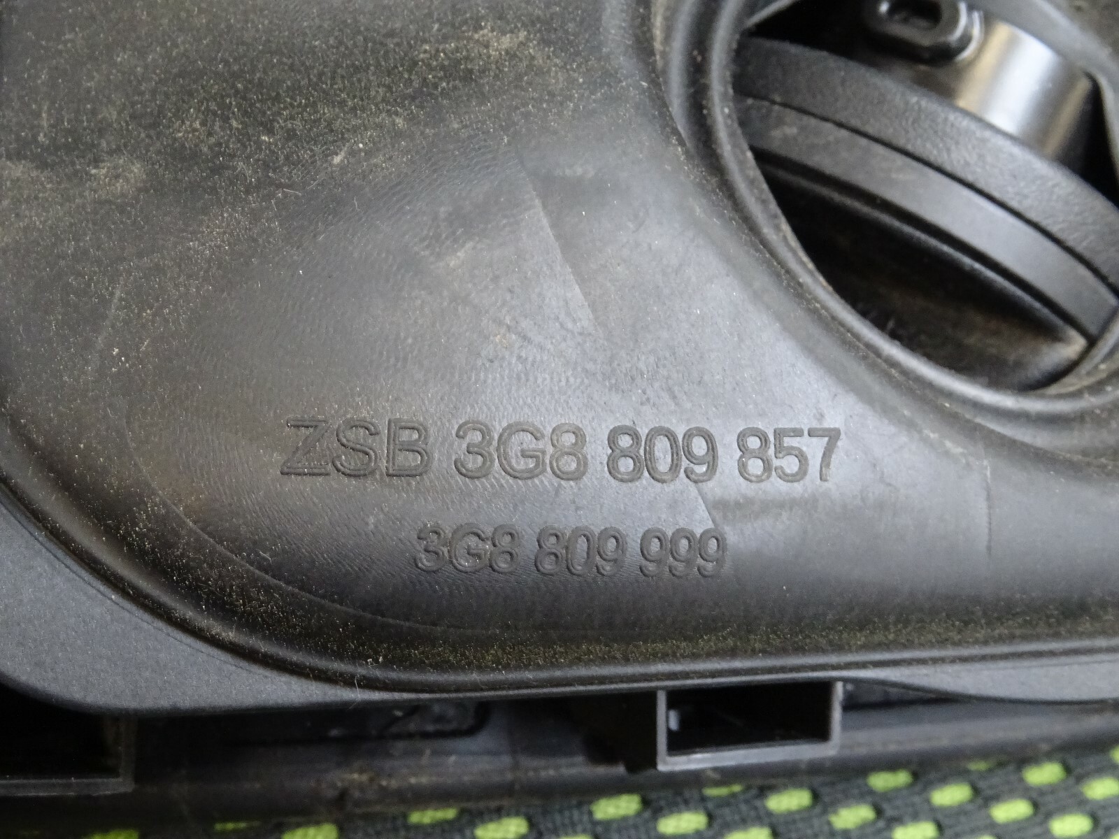 Original VW Arteon Tankdeckel Tankklappe LR1X Kurkumagelb Metallic ...