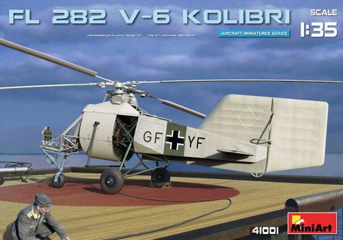 Mini Art 41001 Fi 282 V-6 Kolibri Aircraft Scale 1/35 Hobby Plastic Kit ...