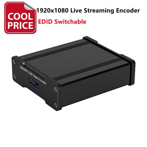 BM3370H-NDI 1920x1080 Live Streaming Encoder NDI/SRT FHD Video Encoder ...