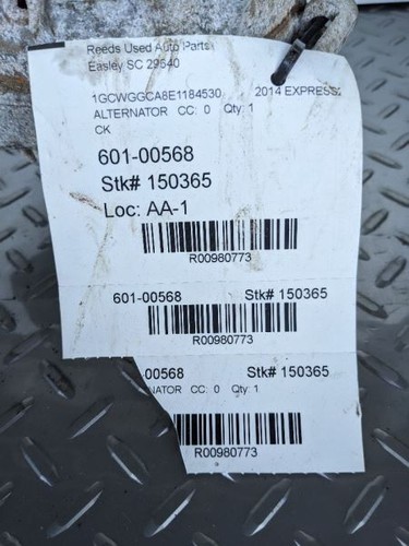 Alternator 105 Amp Fits 10-15 EXPRESS 2500 VAN 980773 | eBay