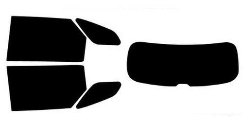 Fits 2018-2022 Lexus RX-L Series (Rear Car) Precut Window Tint Kit ...