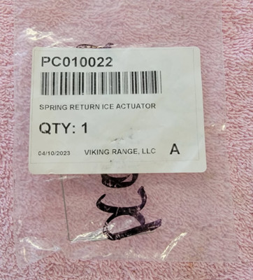 BRAND NEW Viking Fridge Actuator Spring PC010022 | eBay