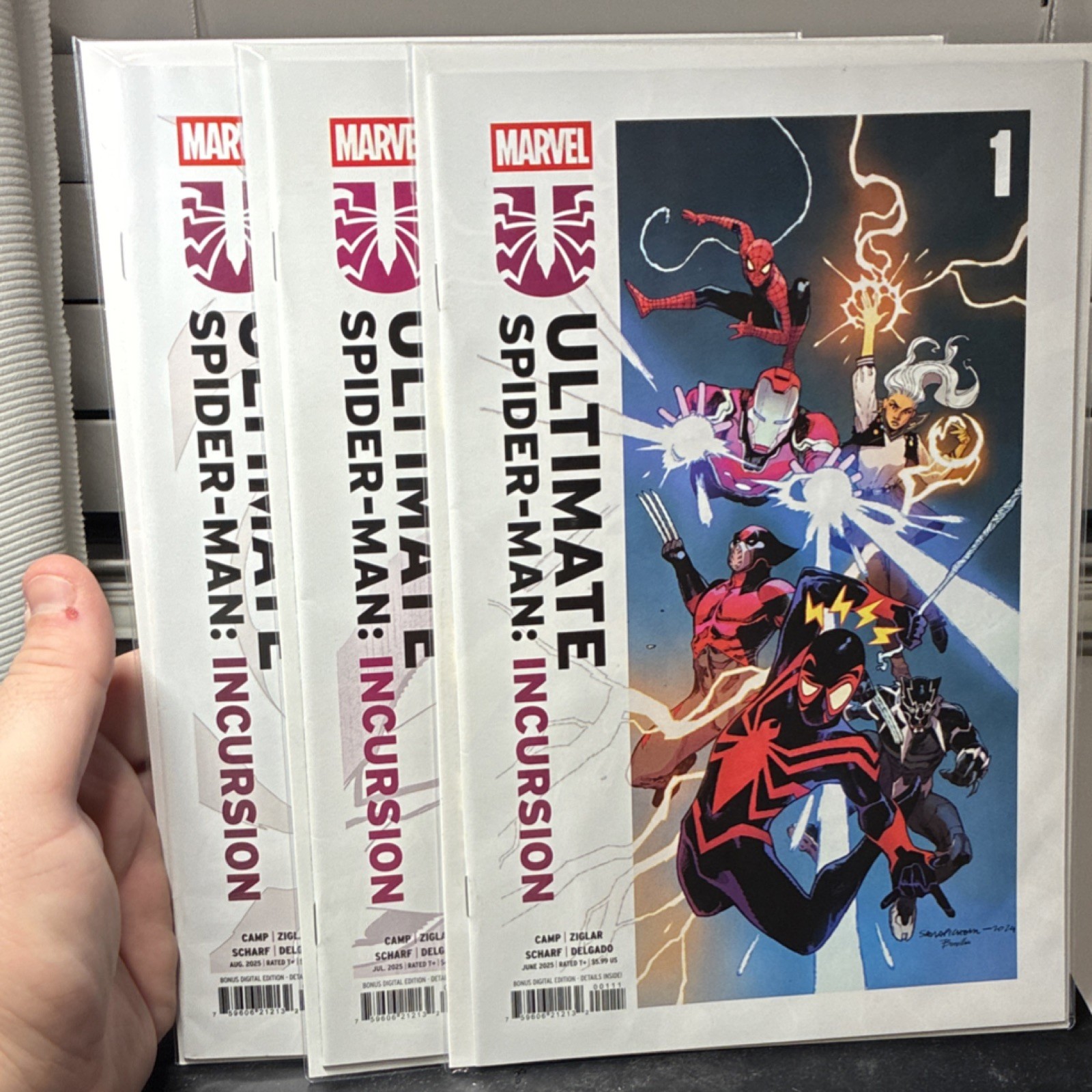 Marvel Comics Ultimate Spider-Man: Incursion #1-3 Comic Book Lot 2024 ...